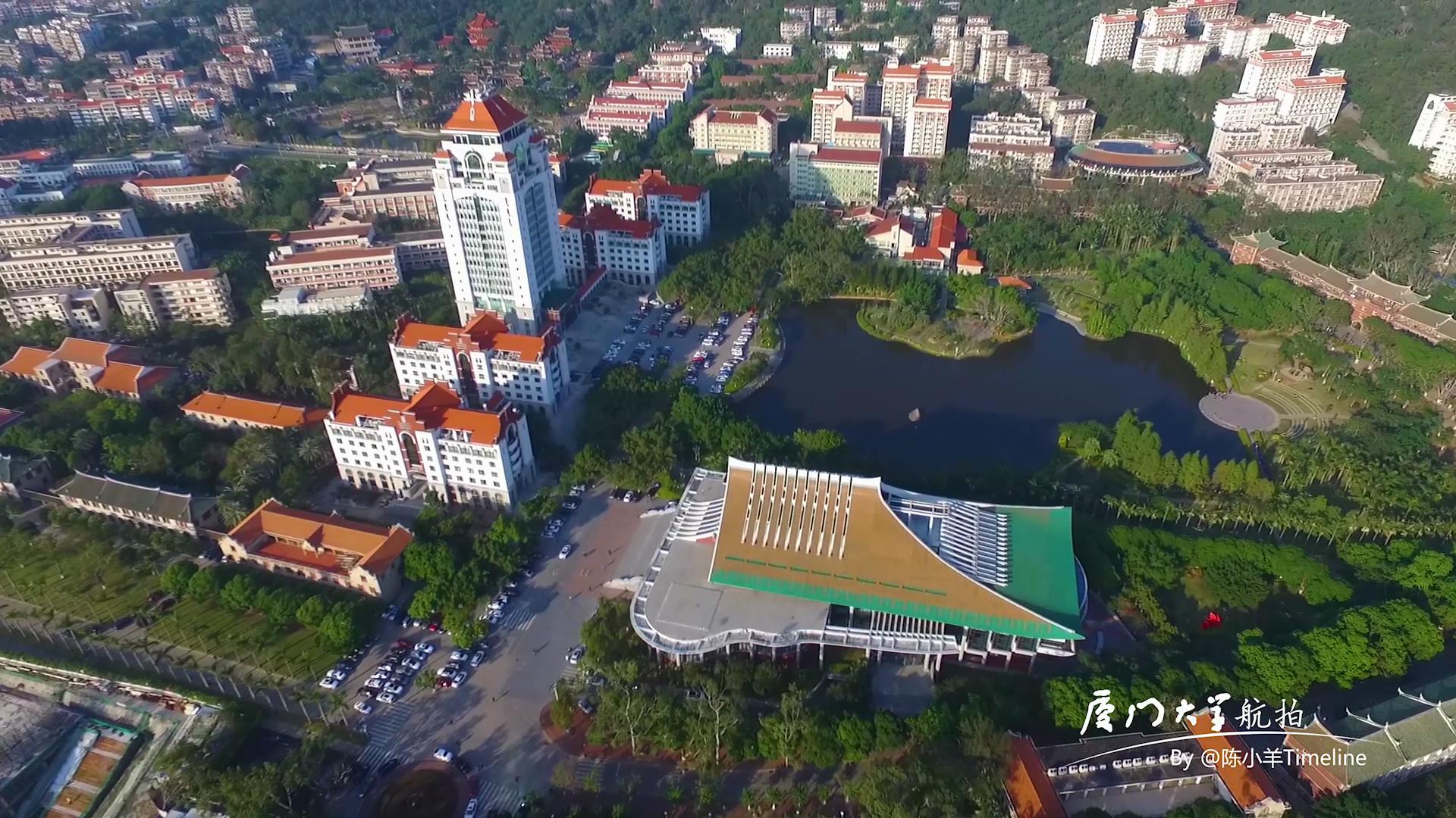 厦门大学高清壁纸-千图网