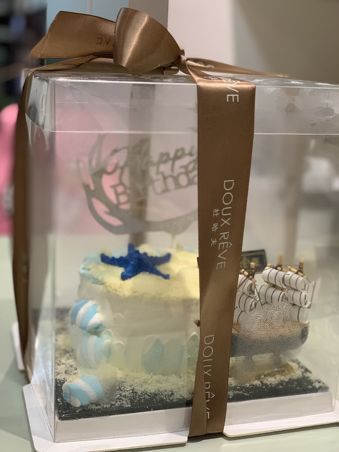 2025杜哈夫DOUX R?VE·生日蛋糕(日月光店)美食餐厅,蛋糕现做的，选了海洋系列，...【去哪儿攻略】