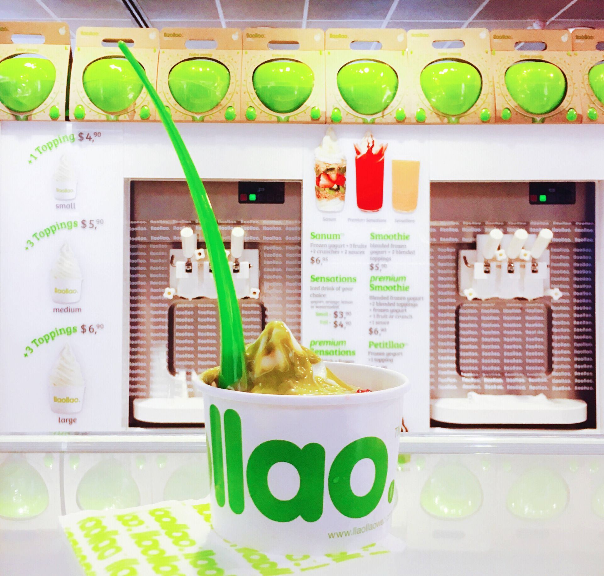 2024Llao Llao美食餐厅,最近新推出了开心果酱，油脂...【去哪儿攻略】